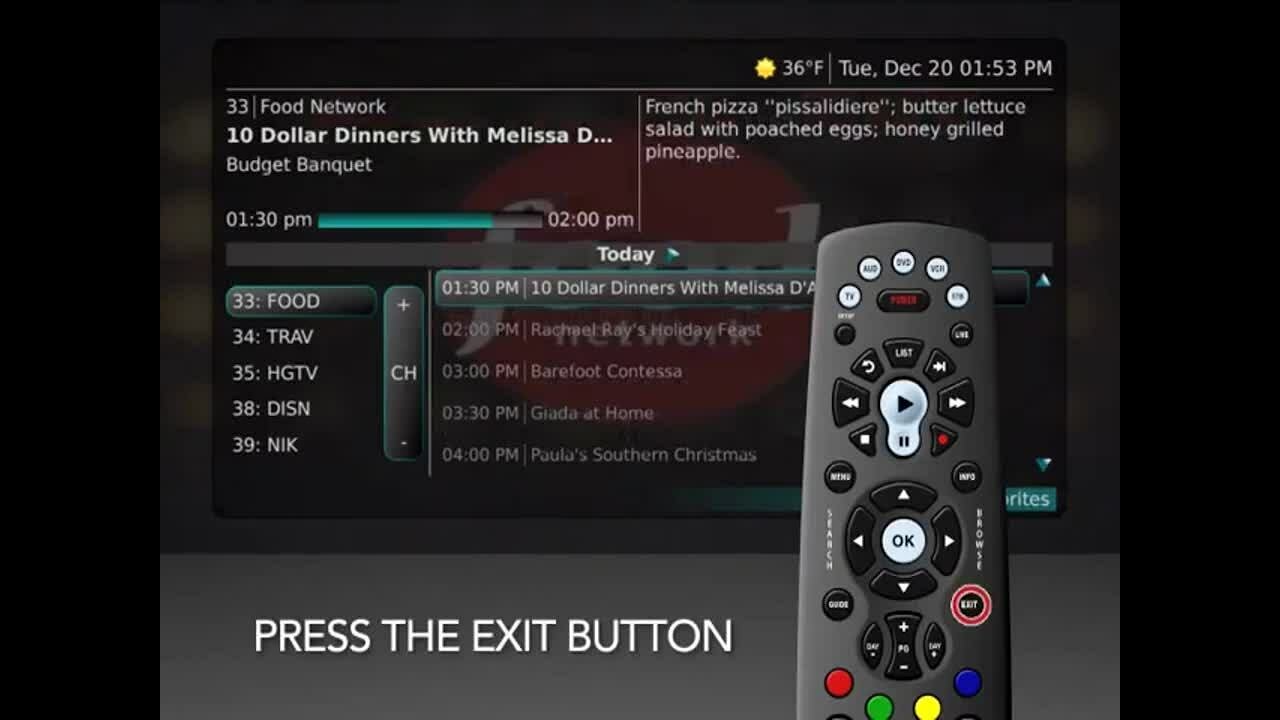 03 Using the On Screen Program Guide - YouTube