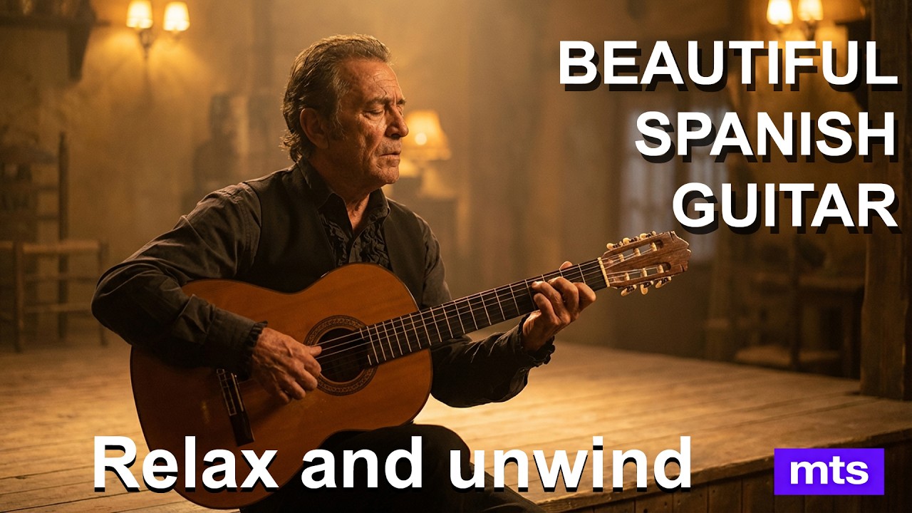 BEAUTIFUL SPANISH GUITAR | Relax to a soothing Mediterranean atmosphere ...