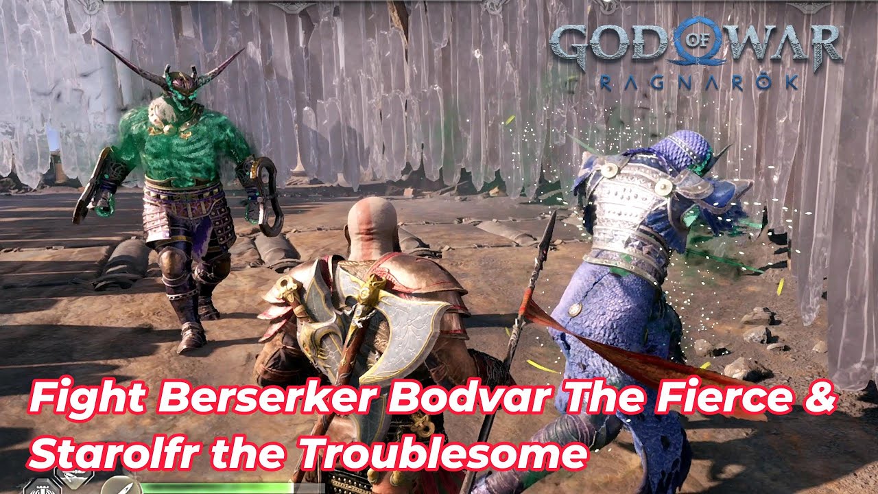 Fight Berserker Bodvar The Fierce & Starolfr the Troublesome - God Of ...