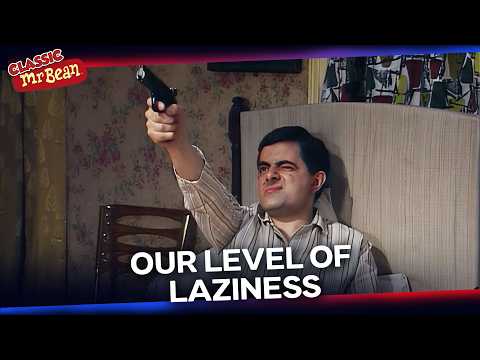 He Shot The Light Bulb To Turn Off The Light! | Classic Mr Bean