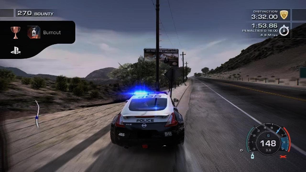 Need for Speed Hot Pursuit Remastered Burns out Trophy - YouTube