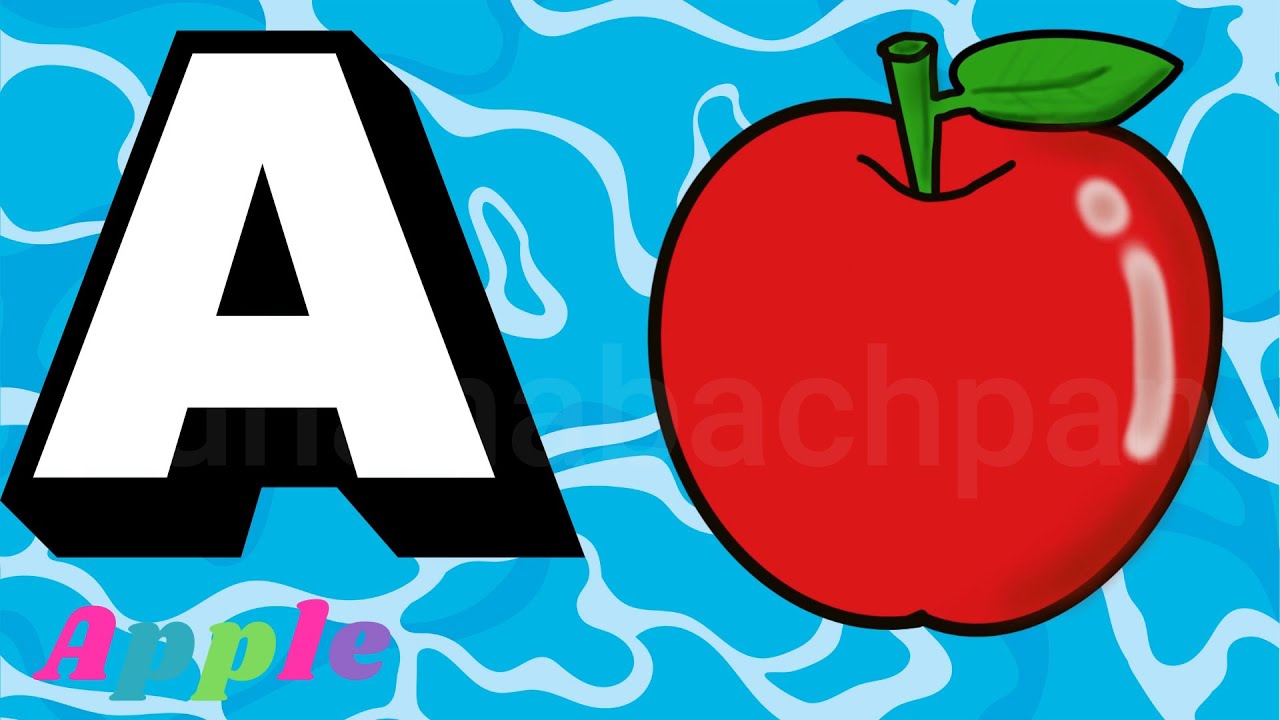 A is for Apple A A Apple / Popular Alphabet Phonics Song A to Z for ...