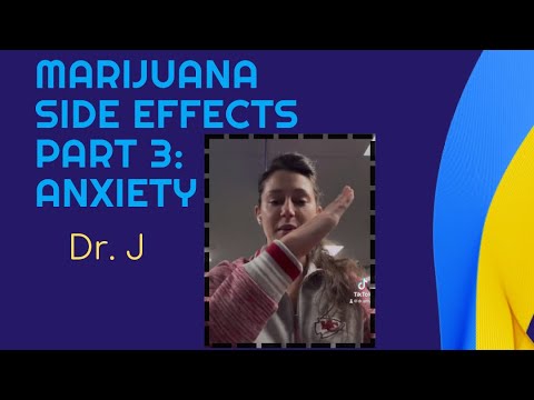 Marijuana common side effects part 3: anxiety - YouTube