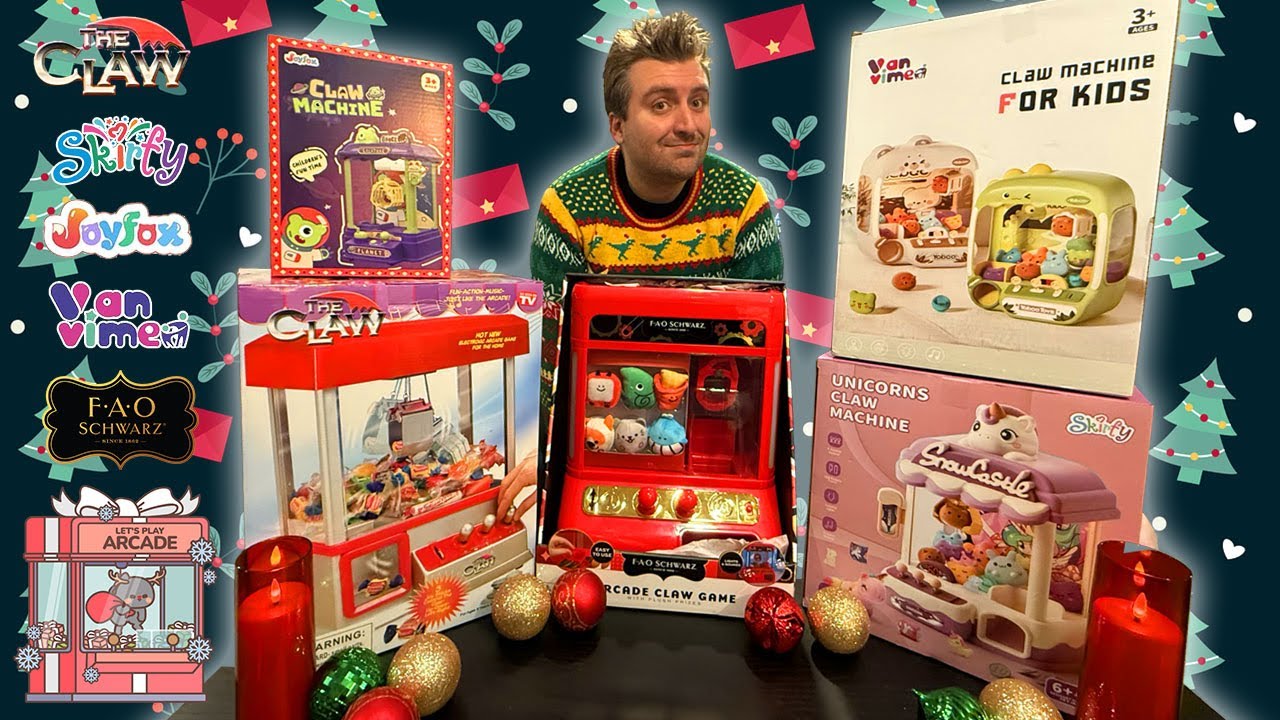 Reviewing Toy Claw Machines We Bought Online - YouTube