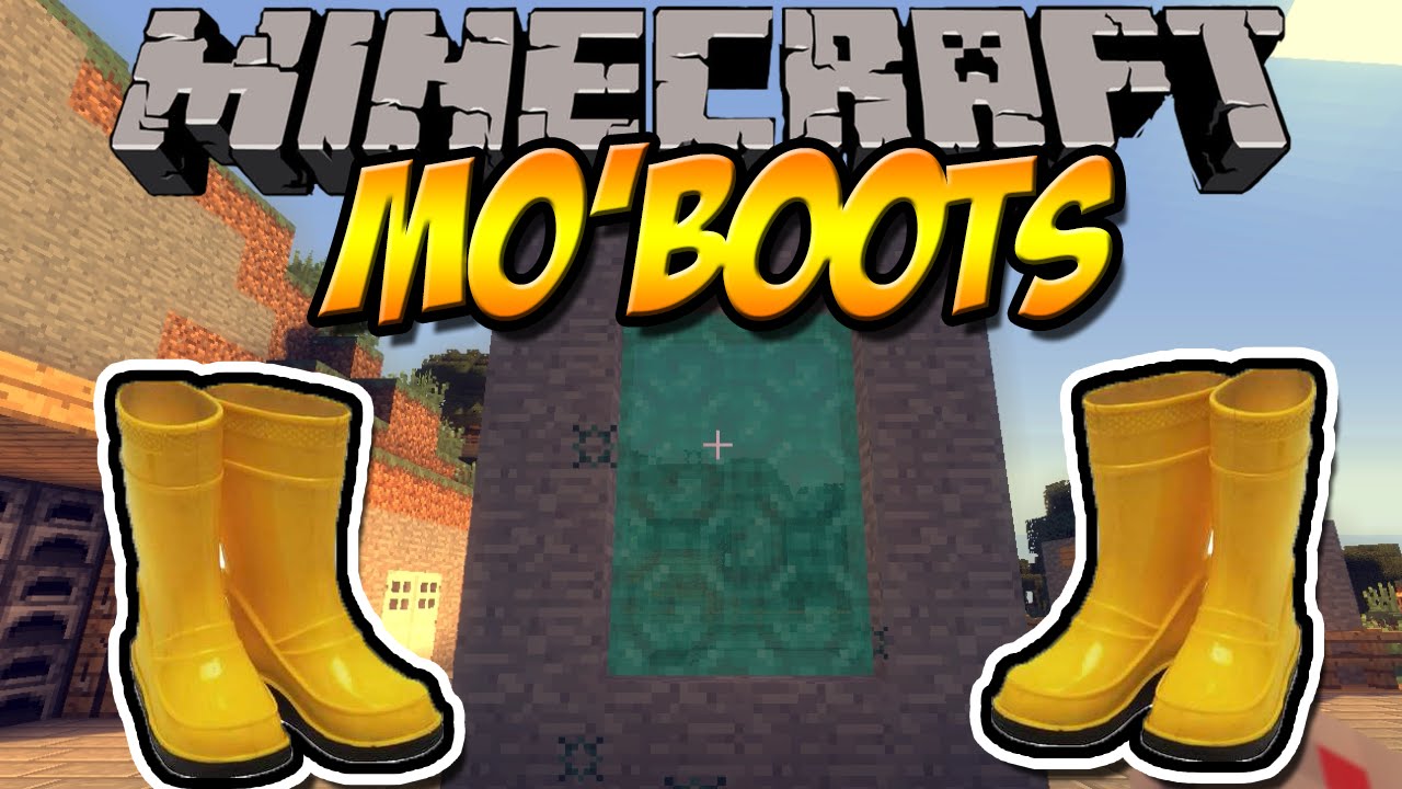 DIMENSION FÜR SCHUHE | Mo'Boots Mod | Minecraft Mod Review [DEUTSCH] - YouTube