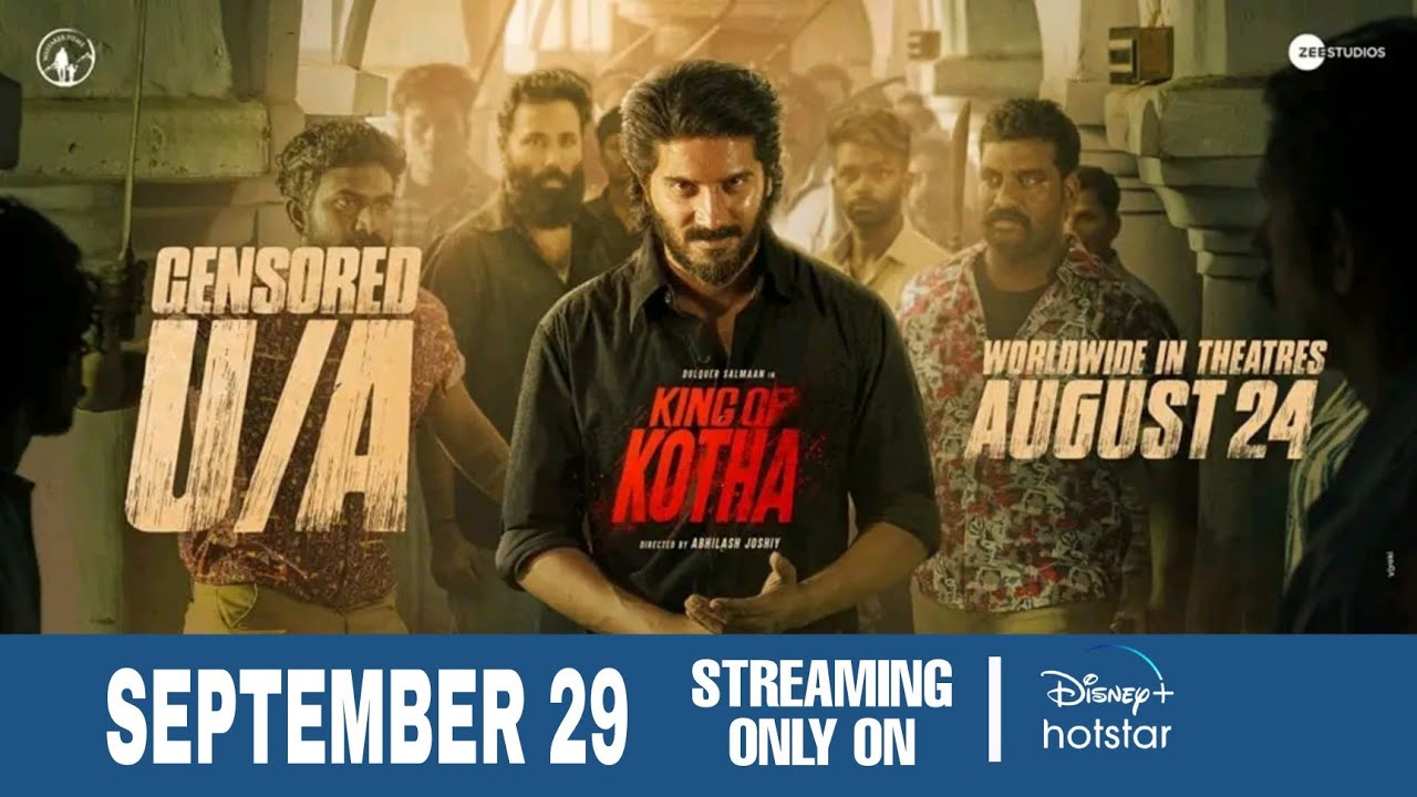 King Of Kotha OTT Release Date & Time | Official - YouTube