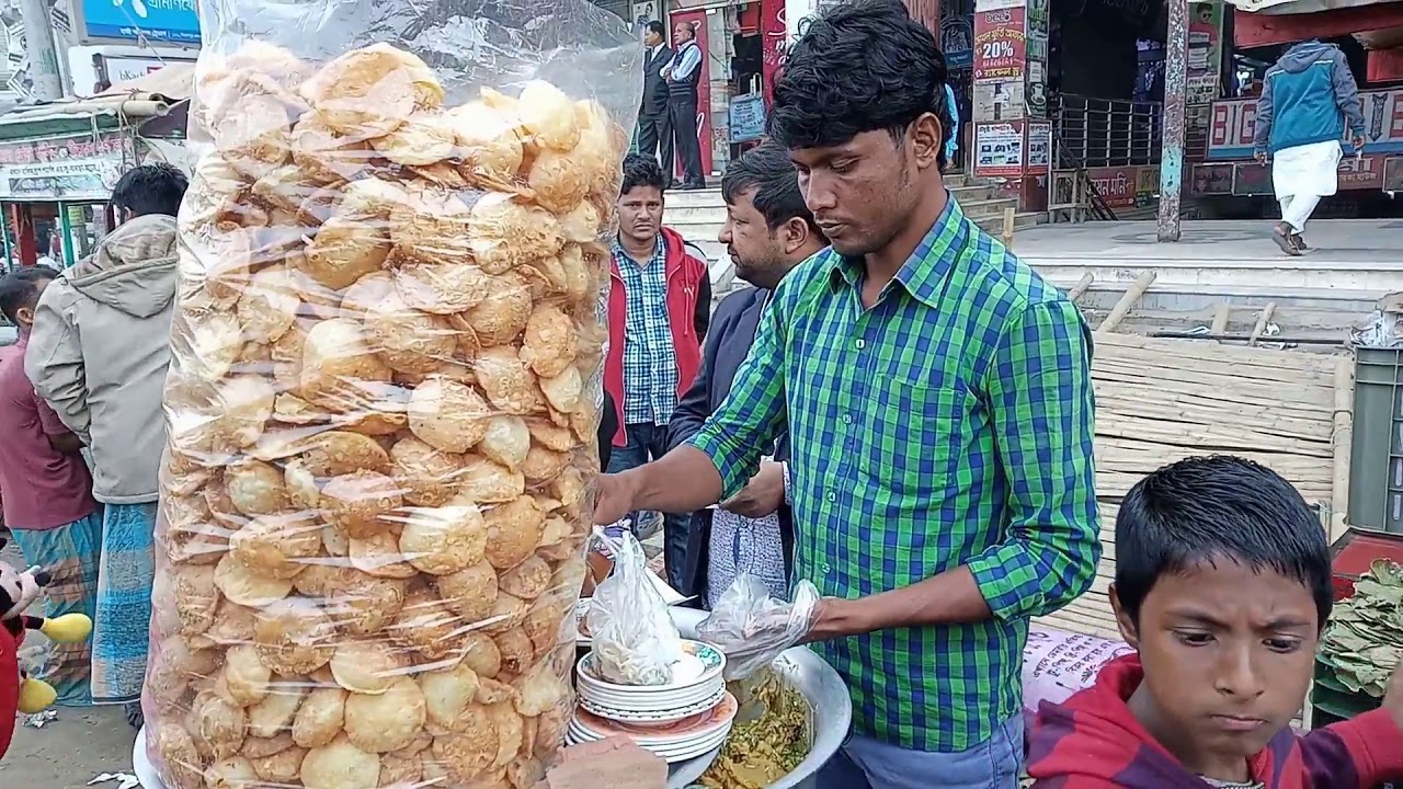 Dhaka Special Spicy Street Food - Velpuri || Popular Street Food of ...