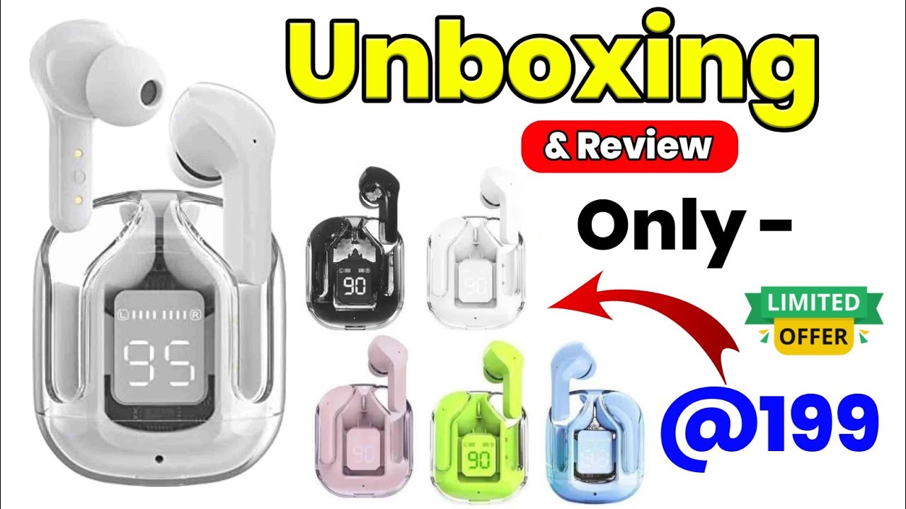 T12 Max EarBuds Ultra Pods Unboxing & Review Under 500 | New ...