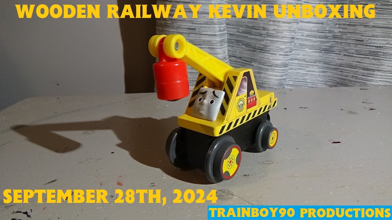 Trainboy90 Unboxings: Unboxing Wooden Railway 2022 Kevin the Mobile ...