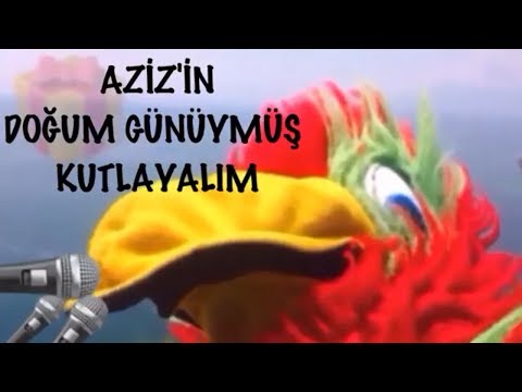 İyi ki Doğdun AZİZ 2. KOMİK DOĞUM GÜNÜ MESAJI 🎂 *ABİDİN KUKLA*