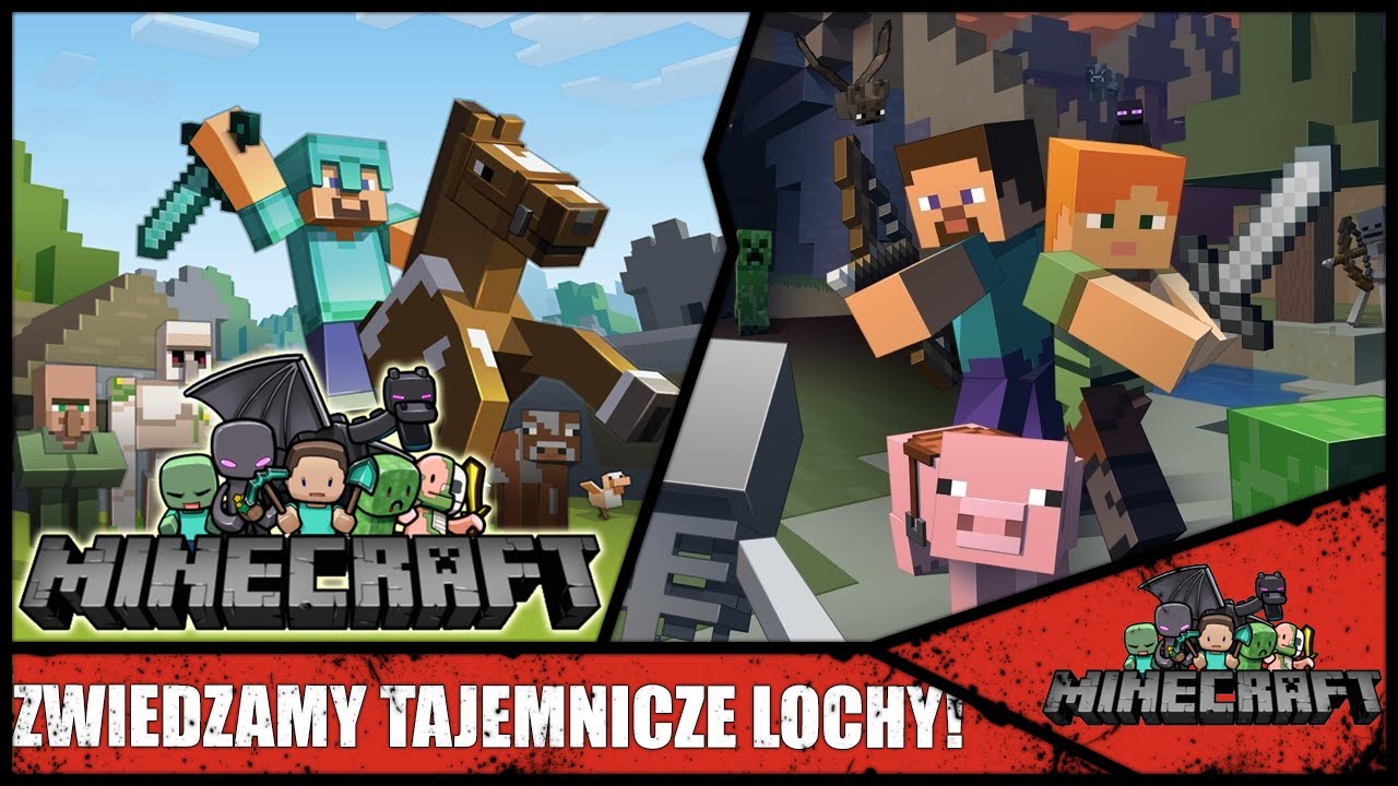 ZWIEDZAMY TAJEMNICZE LOCHY! (Minecraft Sztynx #12) /Ekipa | PlagaLive ...