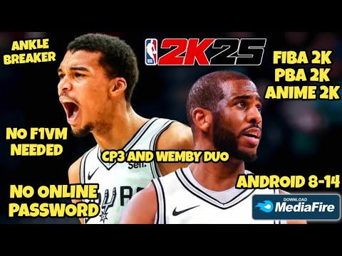NBA 2K20 UPDATED ROSTER TO 2K24/2K25 , /FIBA/PBA/OLYMPICS/ANIME - YouTube