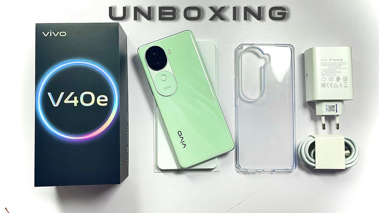 Vivo V40e Unboxing & First Impressions – Stunning Display, Camera, and ...