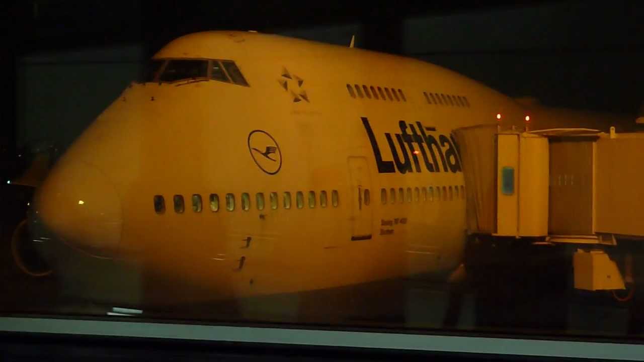 LUFTHANSA B747 D-ABVD flight LH601 @ TEHRAN IKA AIRPORT - YouTube