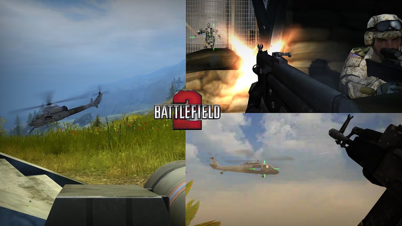 Battlefield 2 Gameplay - Operation Clean Sweep, Mashtuur City, FuShe Pass - 21:9 3440x1440 ...