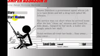 Sniper Assassin 2 Level Codes
