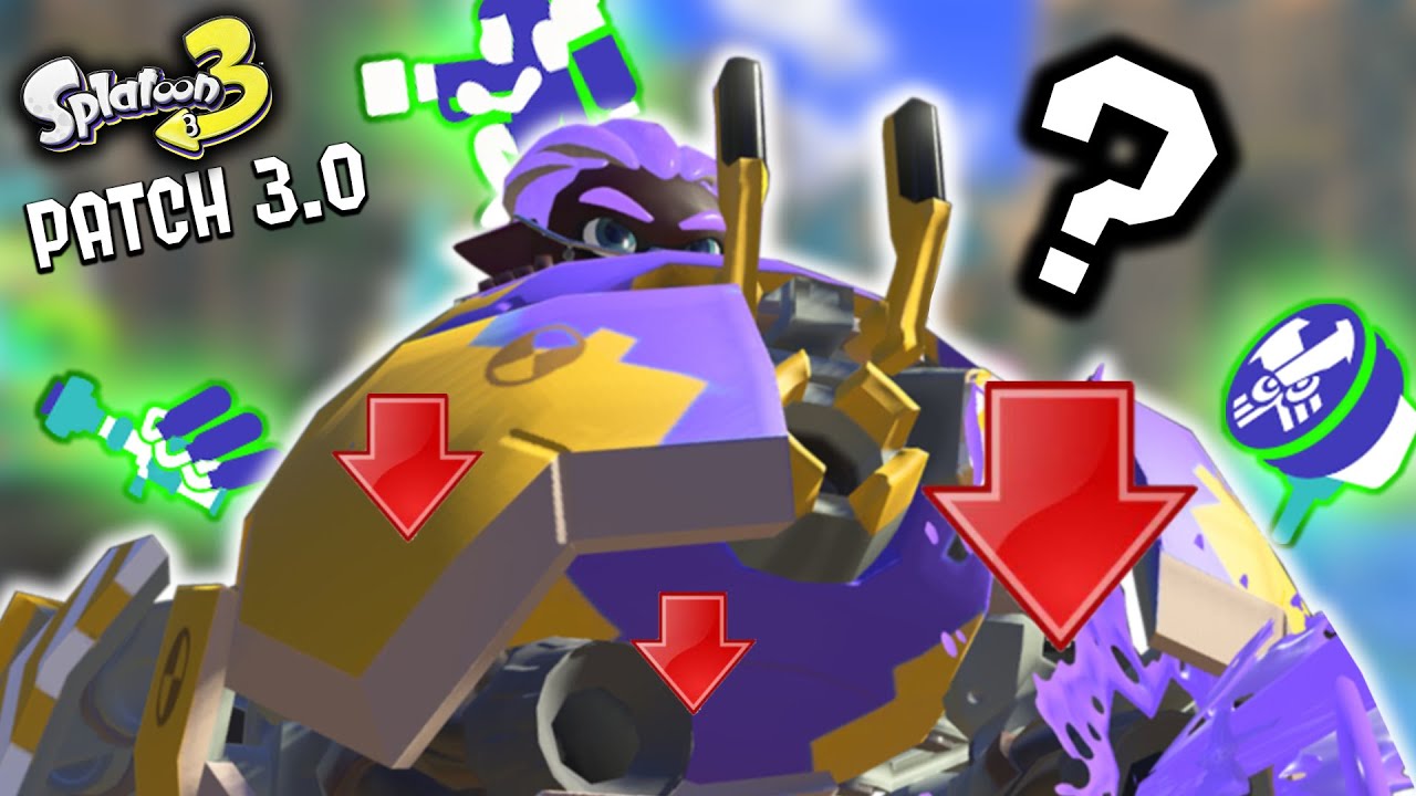CRAB TANK IS OVER IN SPLATOON 3 FRESH SEASON? (Patch Notes 3.0) - YouTube
