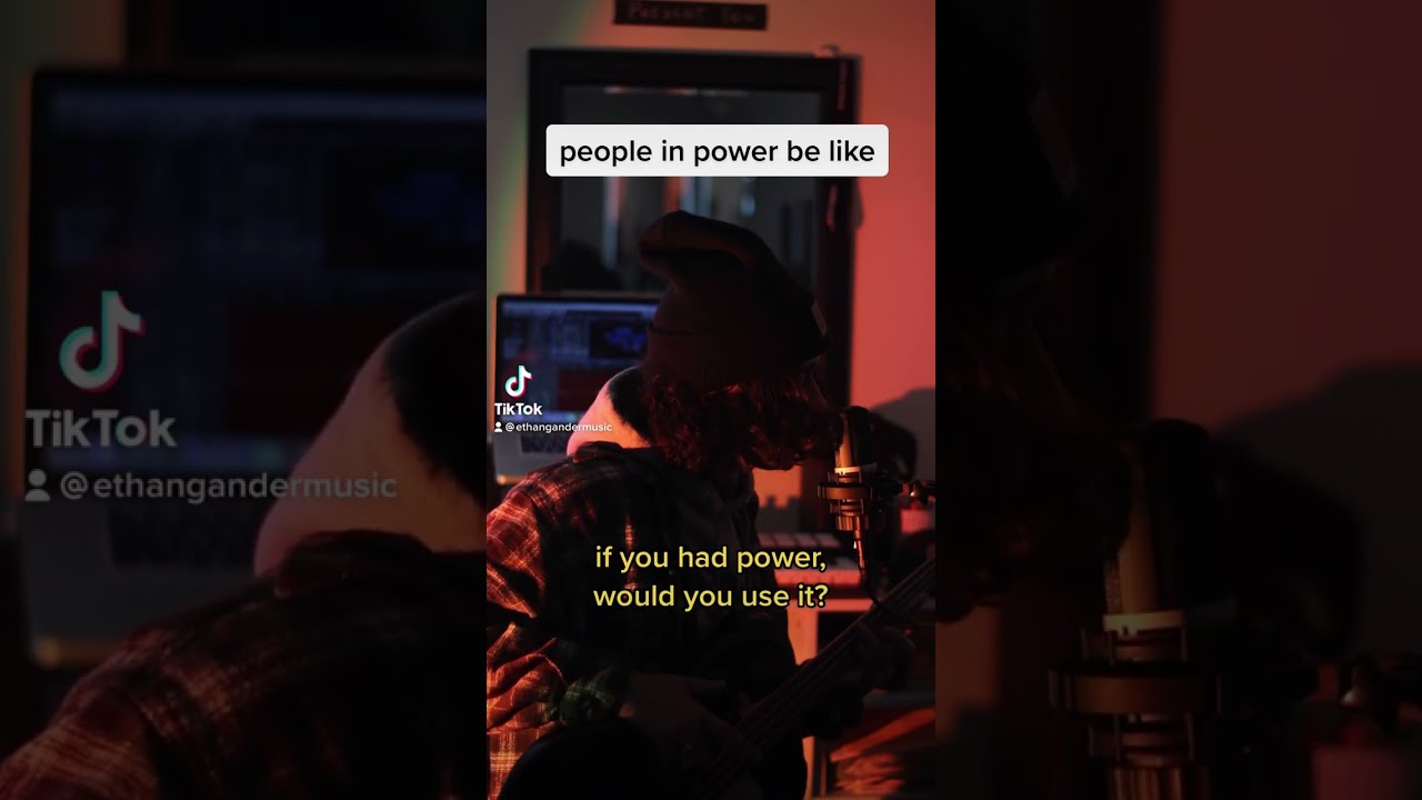 If you had control would you abuse it? A song by Ethan Gander - YouTube