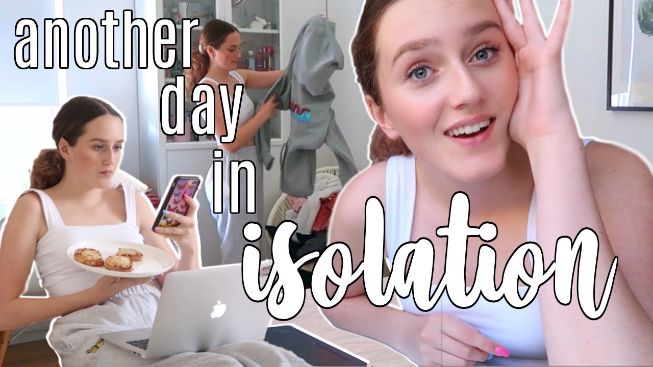 my REAL daily routine in quarantine isolation - day in my life in ...