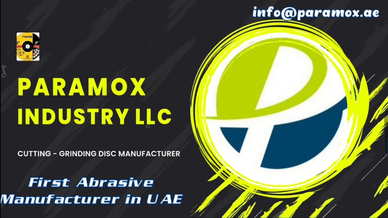 Paramox Abrasive wheels live Testing survey made in UAE - YouTube
