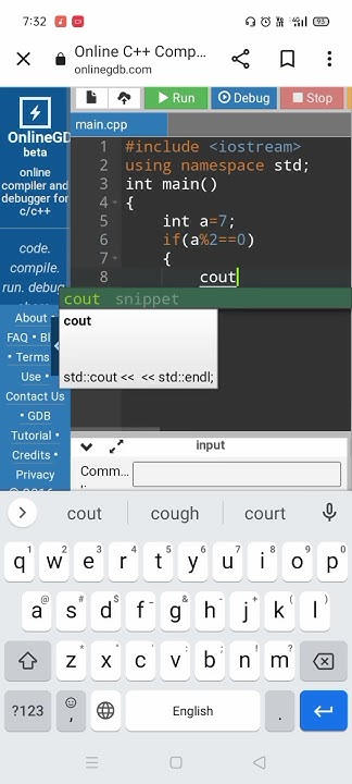 Odd or Even Within 60 sec | C++ | Programming | Shorts #03 - YouTube