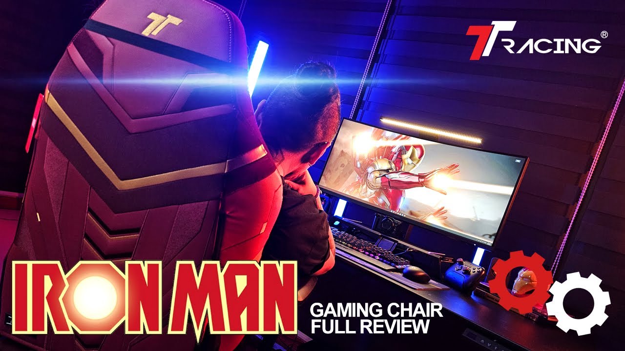 TTRacing Maxx Gaming Chair IRON MAN Edition Review! Worth a Shot? - YouTube