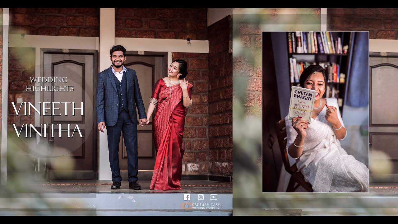 A Gleeful Wedding Story Of Vinitha & Vineeth - YouTube