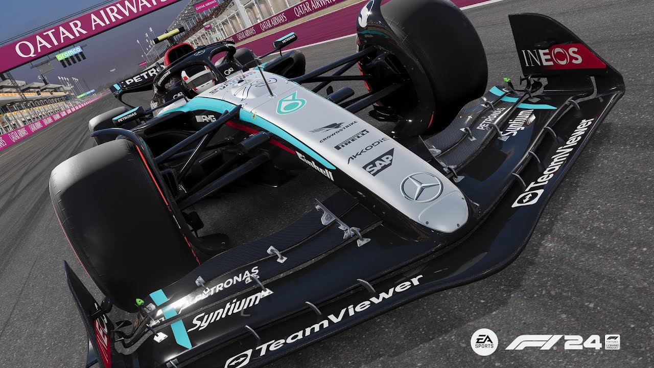 F1 24 - Qatar lap / Mercedes F1 W15 - YouTube