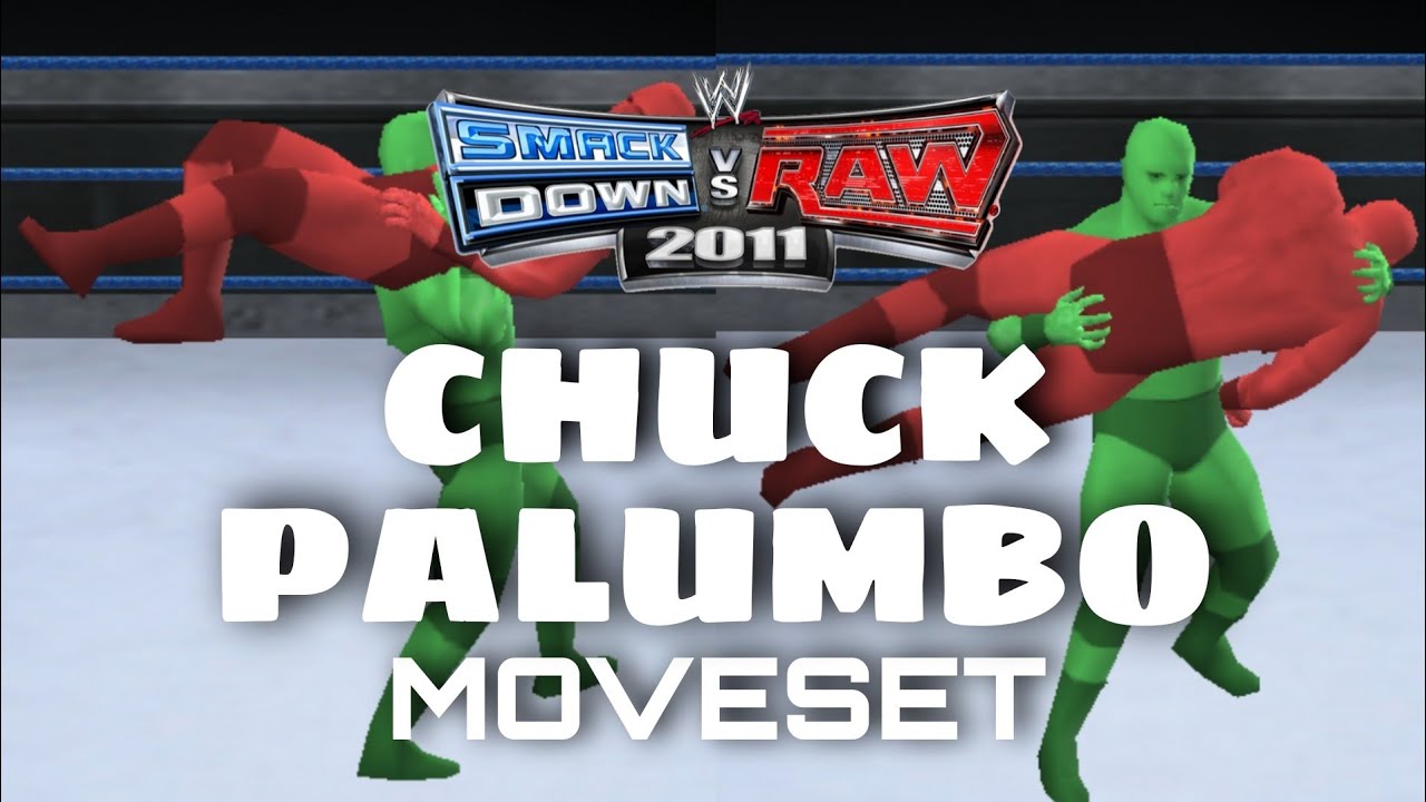 Chuck Palumbo Moveset for SvR 2011 PSP - YouTube
