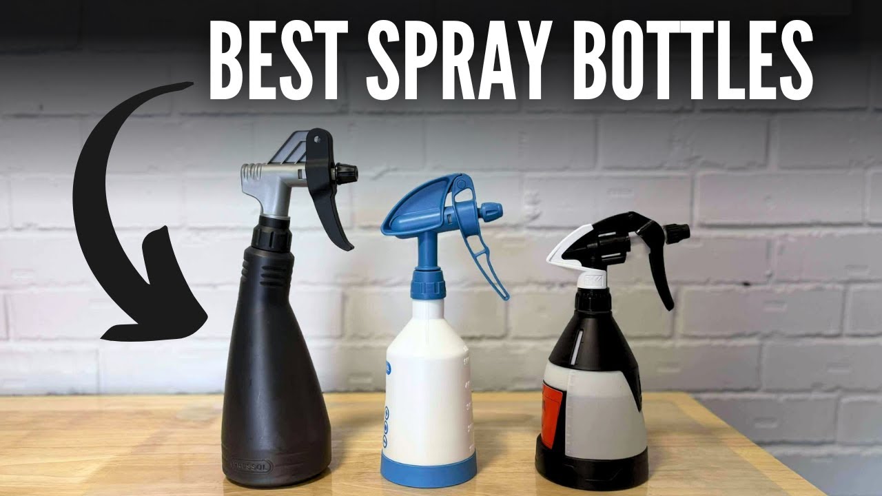 Best Spray Bottles for Car Detailing | IK vs Pressol vs Kwazar - YouTube