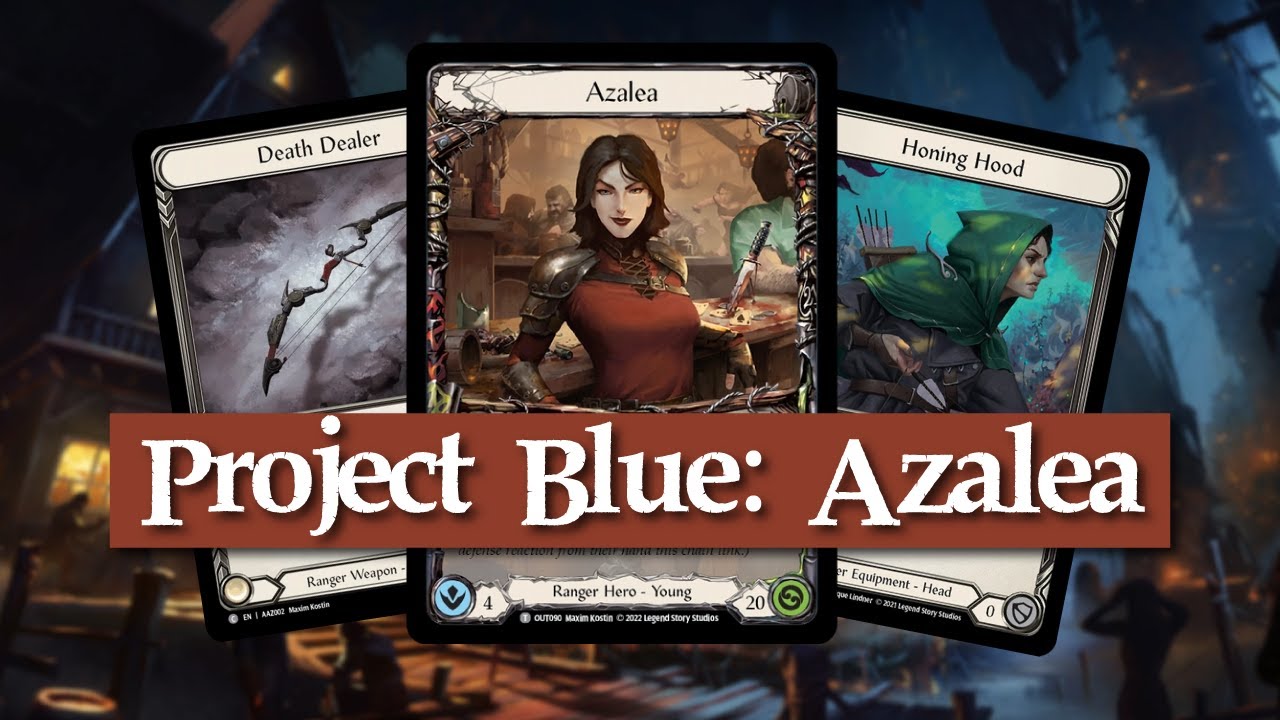 Project Blue (Budget) Azalea: Deck Tech + Gameplay (Flesh and Blood TCG) #highseas - YouTube