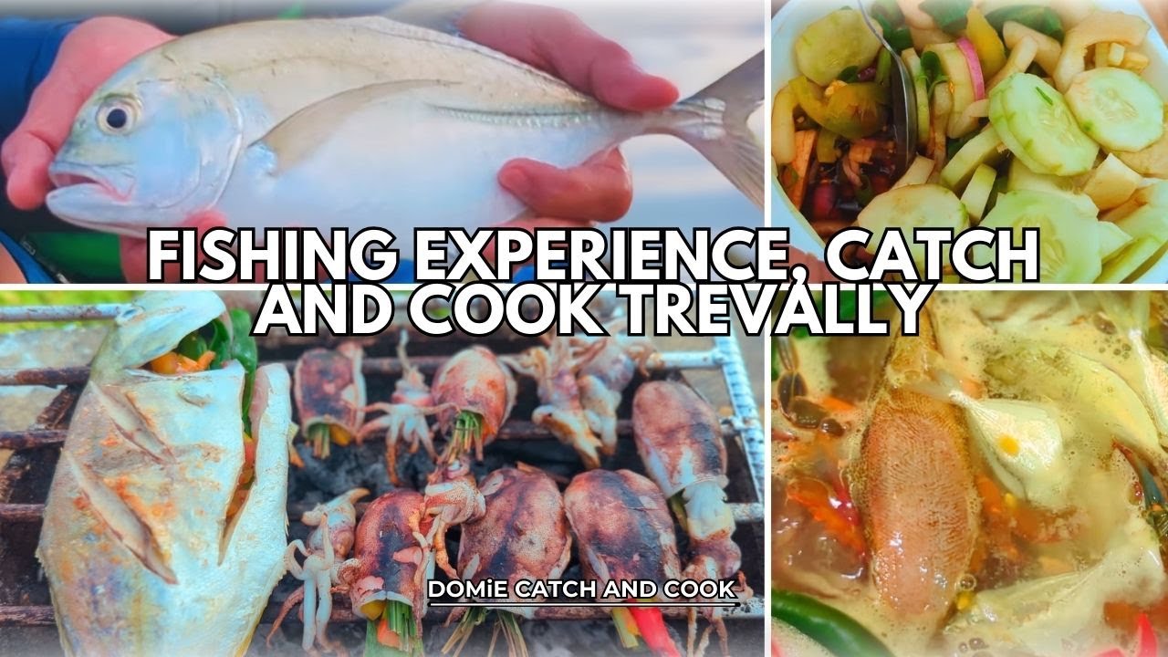 FISHING EXPERIENCE, CATCH AND COOK TREVALLY #fishing #catchandcook ...