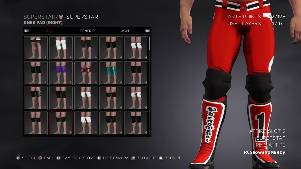 WWE 2K17 AJ Styles Red Attire - YouTube