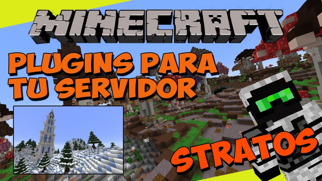 PLUGINS para tu SERVIDOR de Minecraft - STRATOS (Mundos con Nuevos ...