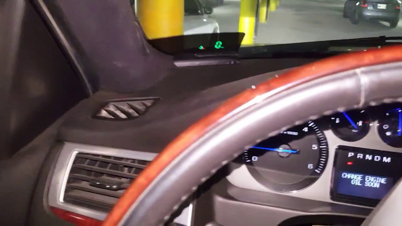 How to add a Heads Up Display (HUD) to your car. - YouTube