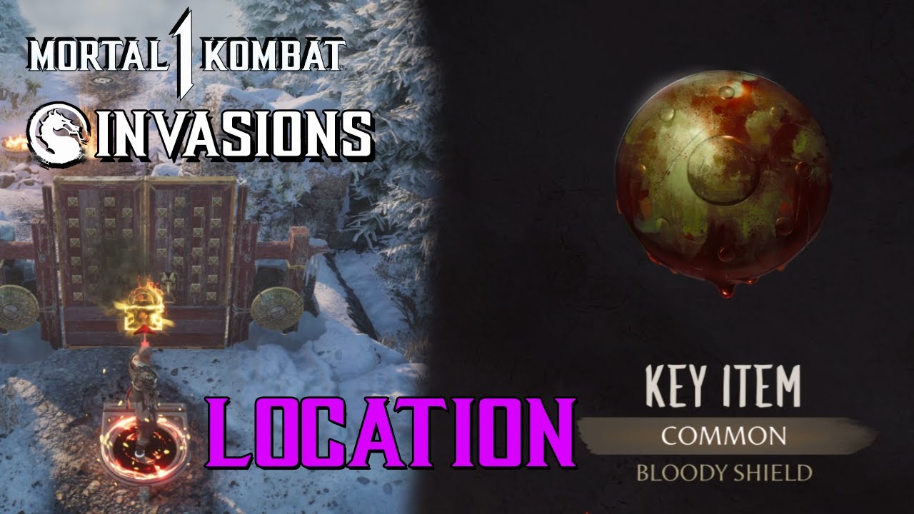 Bloody Shield Rampart Key Invasions Season 4 | Mortal Kombat 1 - YouTube
