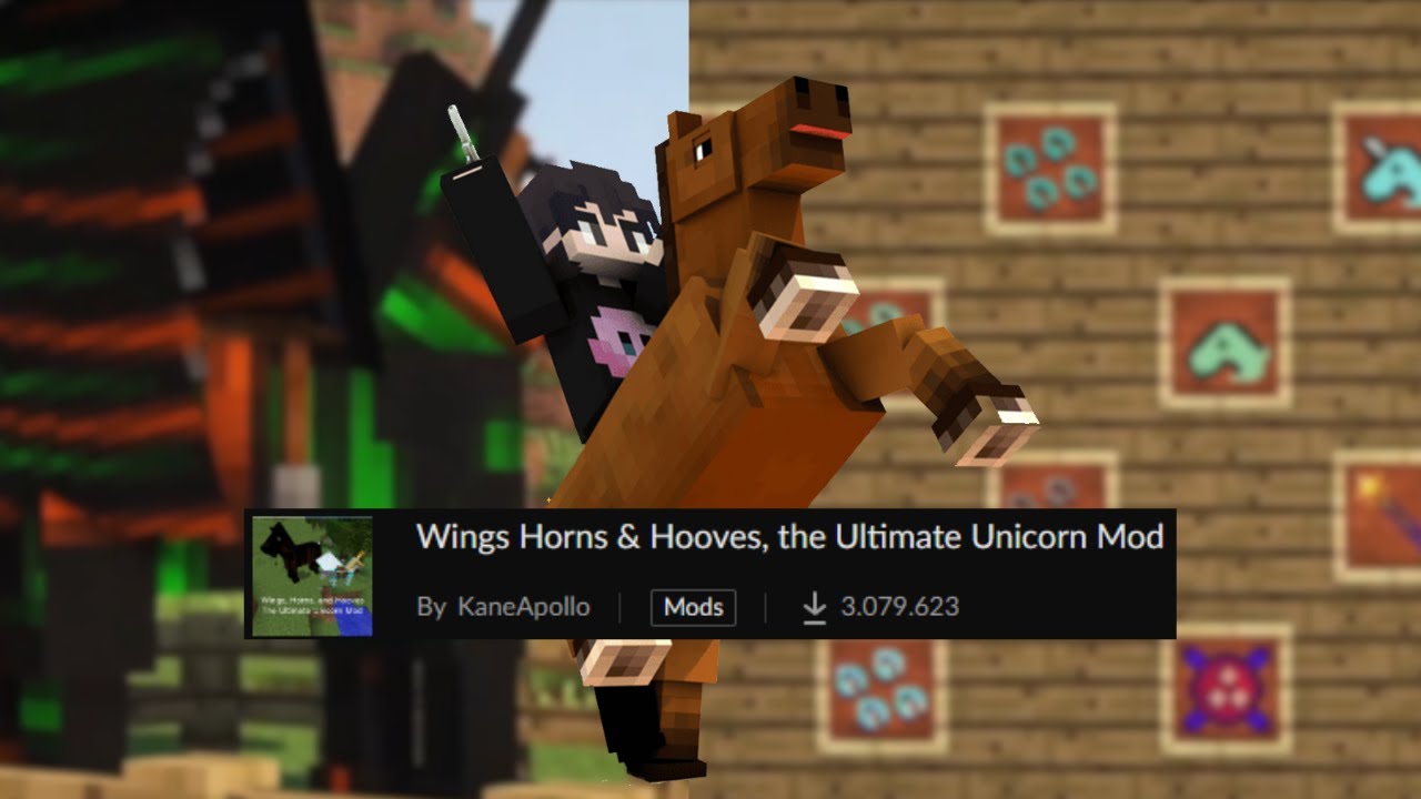 WINGS HORNS & HOOVES, THE ULTIMATE UNICORN MOD | REVIEW COMPLETA DE MOD ...
