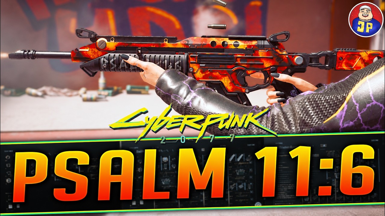 Como Ter o Rare Iconic Crafting Spec PSALM 11:6 Cyberpunk 2077 (Power ...