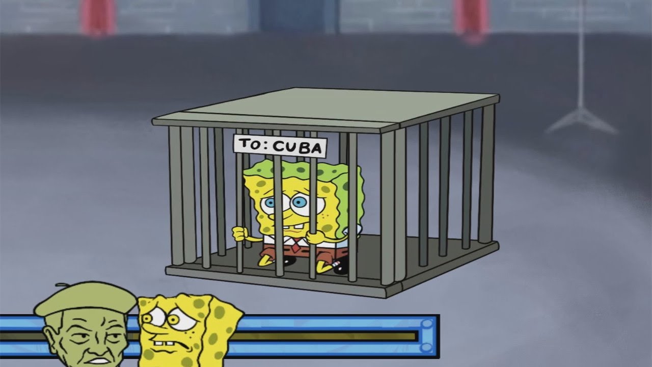 SpongeBob was kidnapped and sent to Cuba - YouTube
