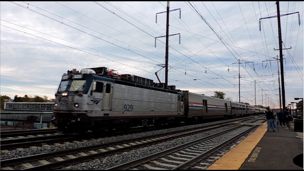 NEC Railfanning with Toasters, NJT Veteran unit, and The Bennet E8's ...