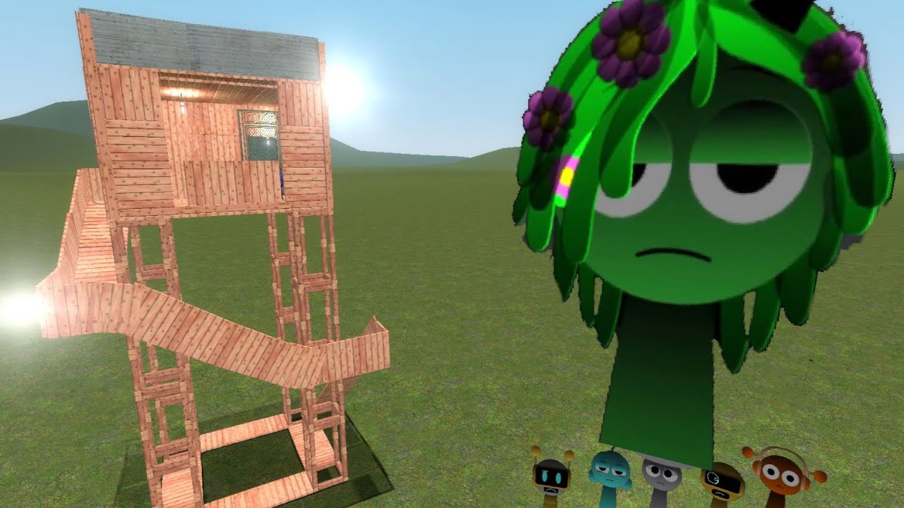 Scary Sprunki Nightmare Vs Towers In Garry's Mod - YouTube