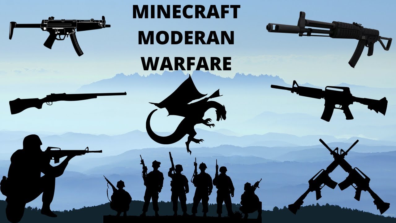 Minecraft modern warfare | Call of duty mod in minecraft | Minecraft ...
