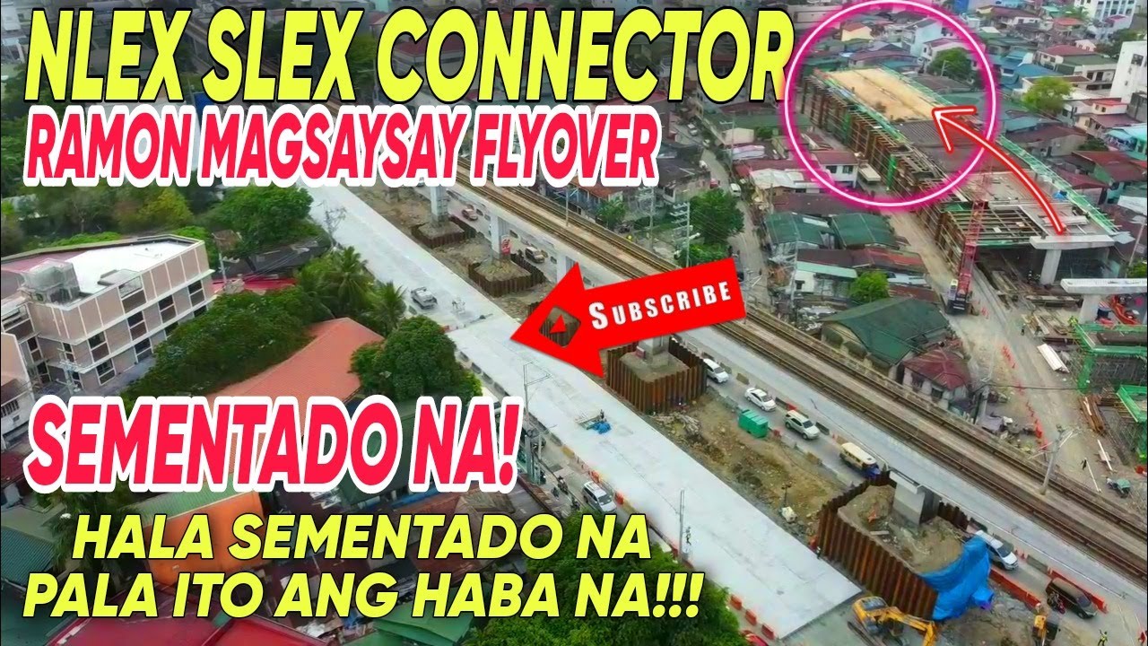 HALA GOOD NEWS SEMENTADO NA ANG HABA NA!!! NLEX SLEX CONNECTOR PROJECT ...