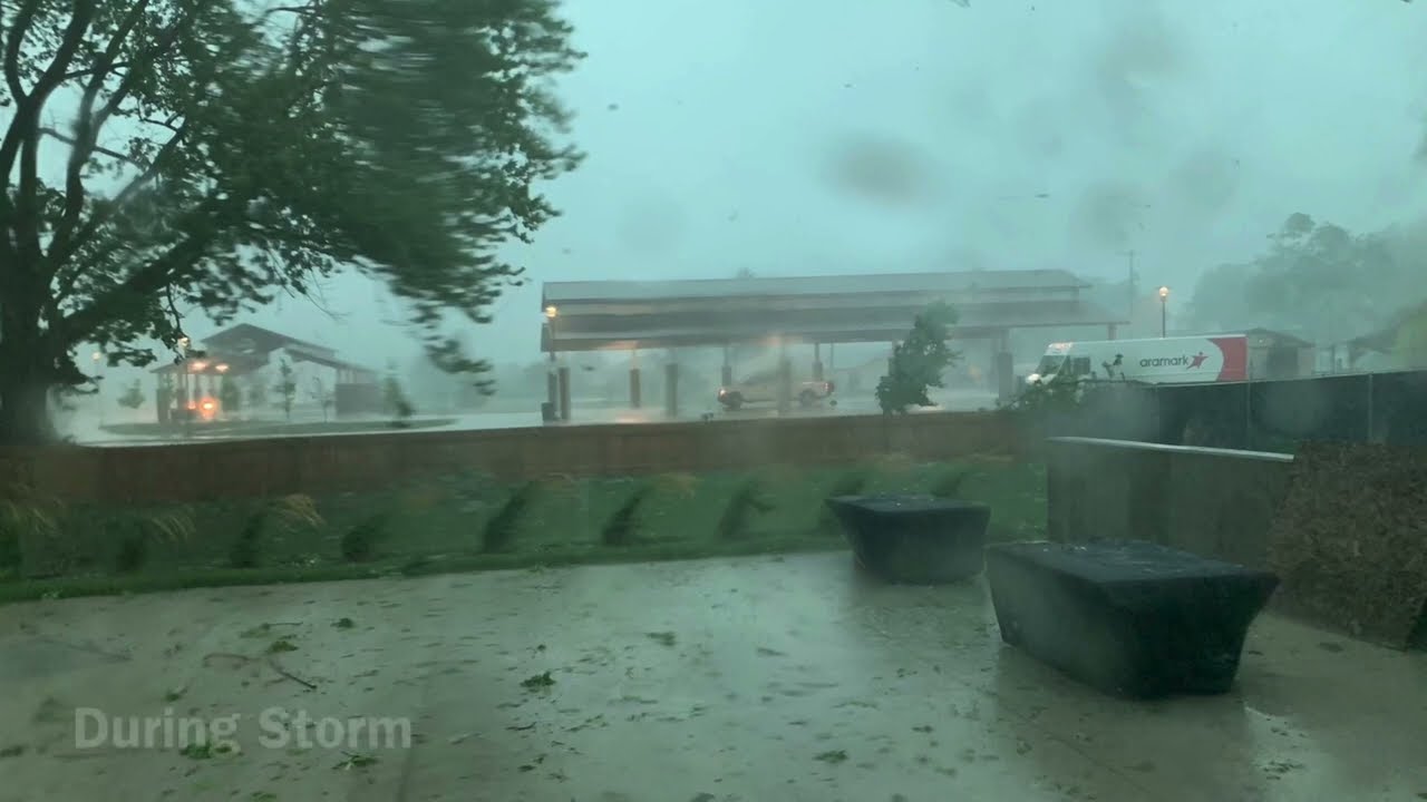 August 2020 Derecho Footage and Damage - YouTube