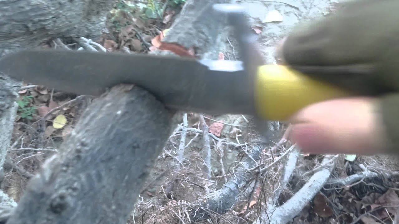 Boker Apparo - saw test - YouTube