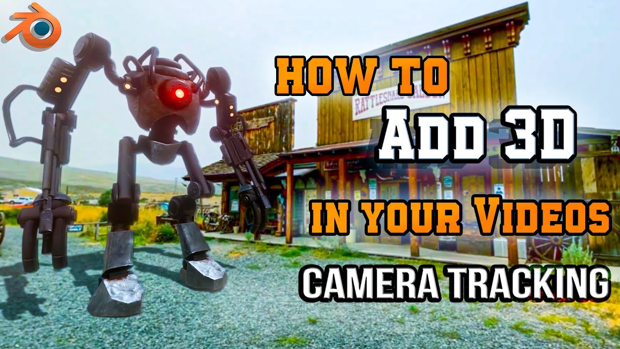 How to Add 3D CGI to Your Videos || blender tutorial beginners ||Free ...