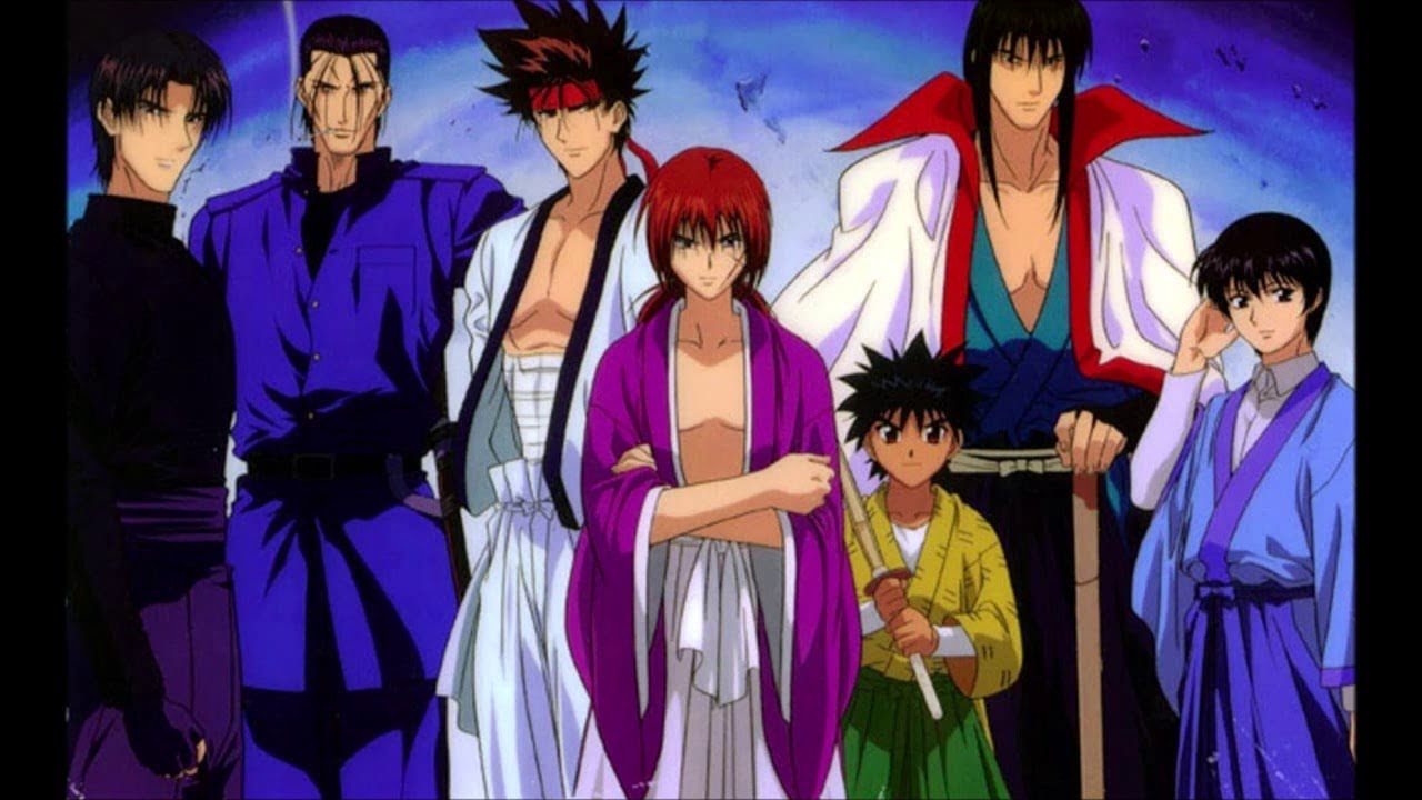 Top 15 Skilled Swordsmen from "Samurai X" Anime Series - YouTube