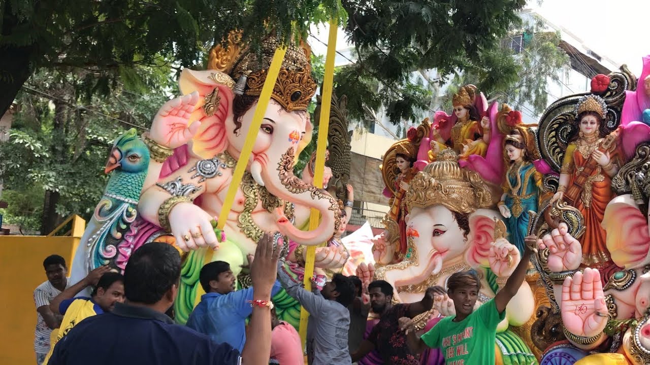 Ganesh Idols 2020 || Ganesh Idols in Hyderabad || Khairatabad Ganesh ...