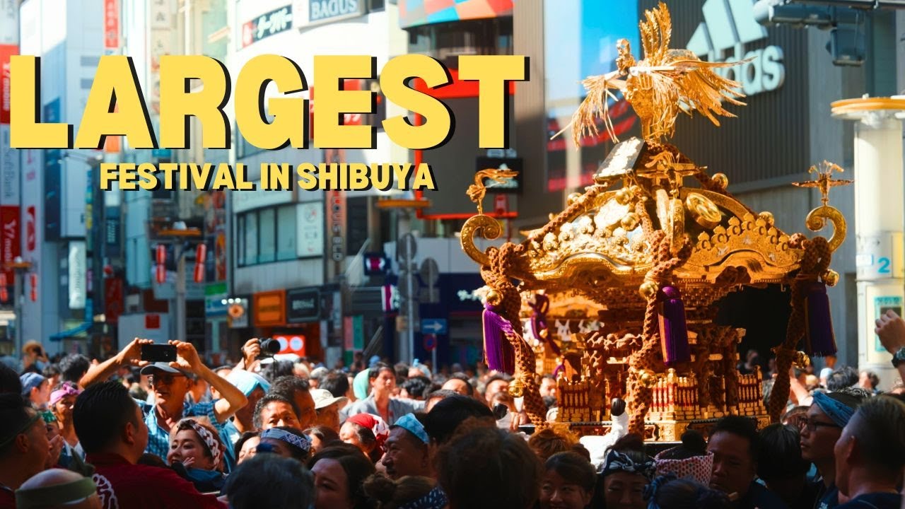 The Festival Parade That Takes Over Shibuya’s Streets! - YouTube