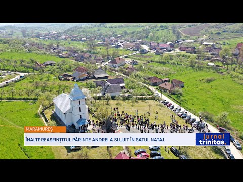 Înaltpreasfințitul Părinte Andrei a slujit în satul natal